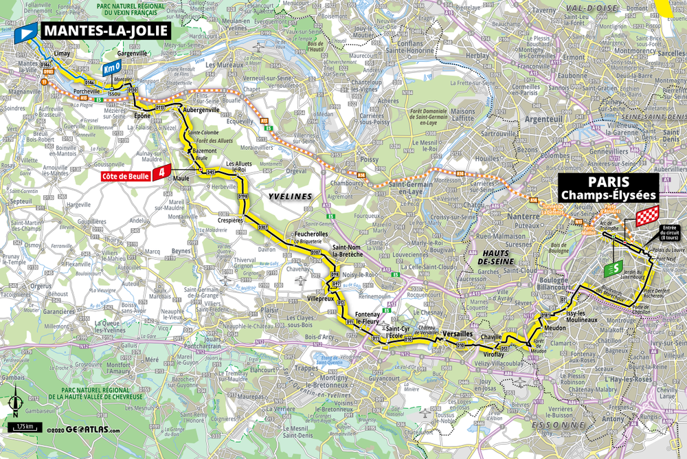 Tour de France Stage Maps - Cycling Insights and Predictions